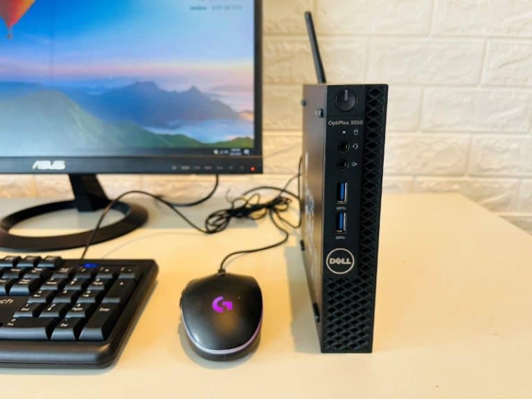 Máy tính mini PC Dell Optiplex 3050 Micro Core i5 7500T/ 8G/ 256G/ Wifi