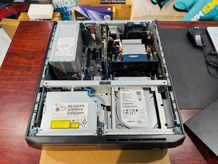 Hp Z2 G4 SFF Workstation - Xeon E2124G, Ram 16G, Ssd 256G + Hdd 500G